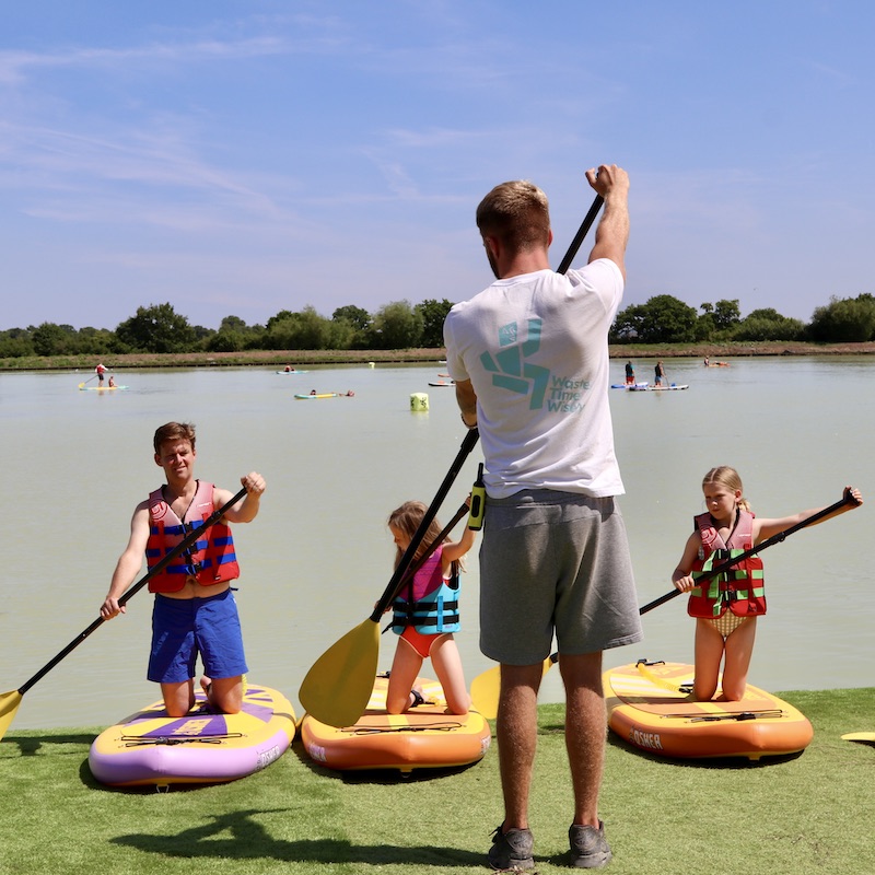 Paddleboarding - West Country Water Park
